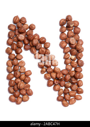 Set - English alphabet from chocolate corn flakes Stock Photo - Alamy