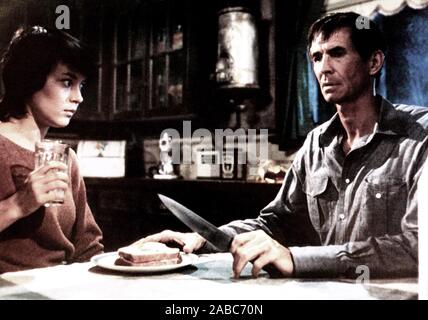 PSYCHO II, from left: Meg Tilly, Anthony Perkins, 1983, © Universal ...