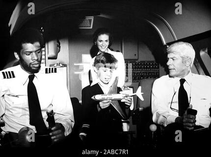 JULIE HAGERTY, PETER GRAVES, AIRPLANE II: THE SEQUEL, 1982 Stock Photo ...