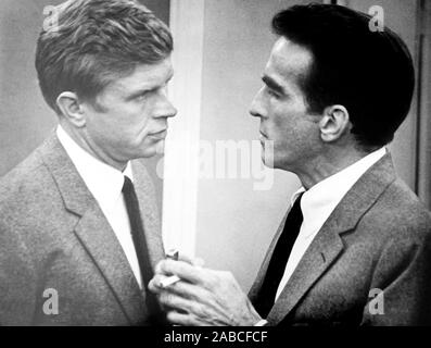 THE DEFECTOR, (aka L'ESPION), from left, Roddy McDowall, Montgomery ...