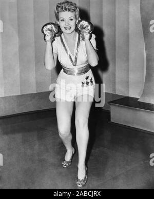 FOOTLIGHT SERENADE, Betty Grable, 1942, TM and Copyright © 20th Century ...