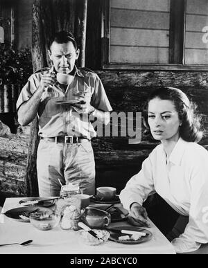 Capucine and William Holden / The Lion / 1962 directed by Jack Cardiff ...