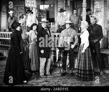 THE PARSON AND THE OUTLAW, Charles 'Buddy' Rogers, Anthony Dexter, 1957 ...