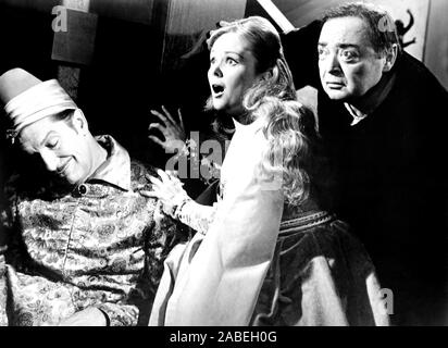 THE RAVEN, from left, Olive Sturgess, Jack Nicholson, 1963 Stock Photo ...