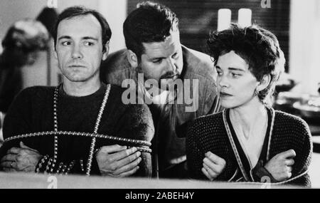 THE REF, from left: Kevin Spacey, Denis Leary, Judy Davis, 1994. ph ...