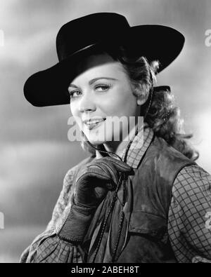 RETURN OF THE BAD MEN, Anne Jeffreys, Randolph Scott, Jacqueline White ...