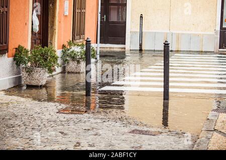 Exceptional high water phenomenon in November, due to climate change ...