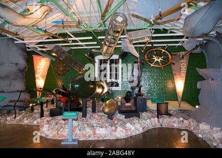 British Red Beard atomic bomb nuclear weapon (green and large) at the ...