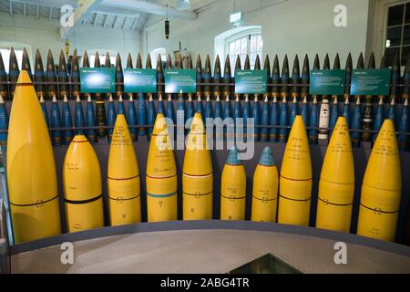 The Artillery room (museum display / Royal armouries chamber) inside ...