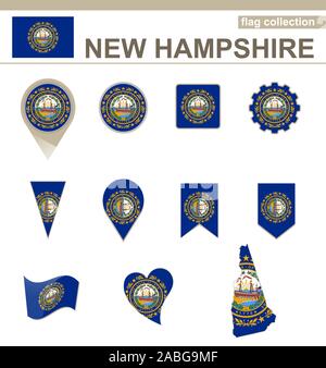 New Hampshire Heart Shape Flag. Love New Hampshire. Visit New Hampshire ...
