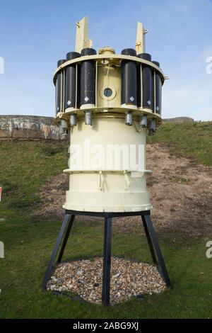 Diving equipment display; divers compression / decompression chamber is ...