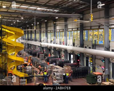 The Amazon Fulfilment Centre in Dunfermline, Scotland, which is gearing ...