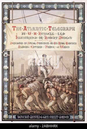 The Great Eastern laying the transatlantic cable Ainsworth William ...