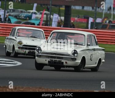 John Spiers, Ford Lotus Cortina Mk1, HRDC, Coys Trophy, Pre-66 Touring ...