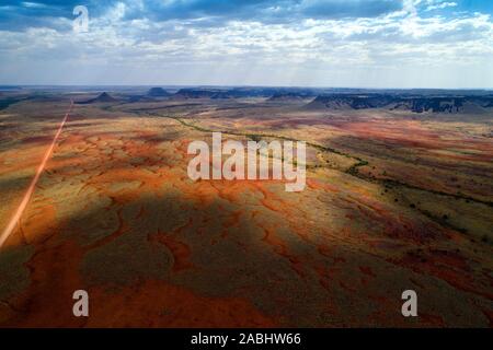 Aerial view of the Chichester Range, Western Australia Stock Photo - Alamy