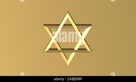 Icon of Star of David symbol. Judaism religion sign Stock Vector Art ...