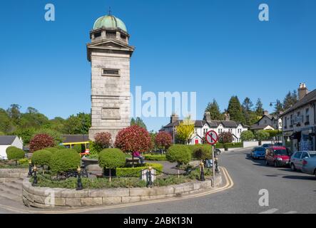 ENNISKERRY, CO. WICKLOW, IRELAND - May 2016: View of the hotel mansion ...