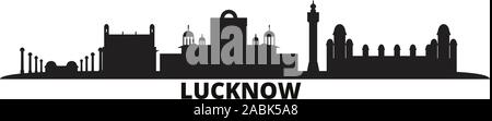 Lucknow silhouette skyline. India - Lucknow vector city, indian linear ...