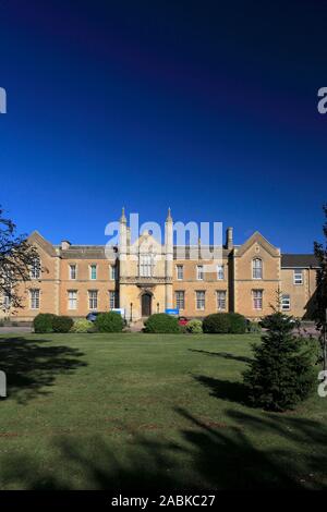 The Stamford and Rutland Hospital, Stamford town; Lincolnshire; England ...