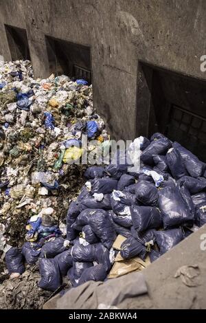 Disposal of residual waste by the municipal waste management company ...