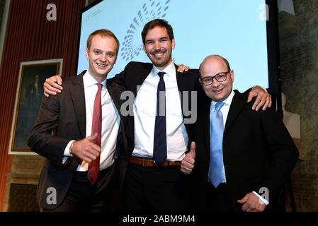From left to right: Alexander Rinke, Martin Klenk and Bastian ...