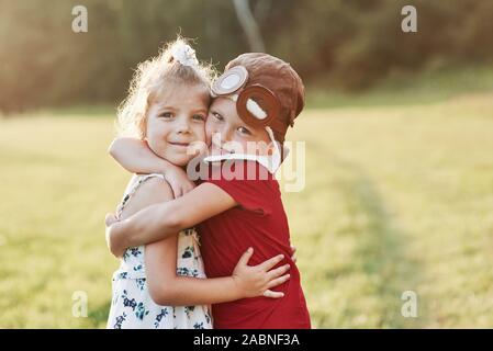 The cute kids Stock Photo - Alamy