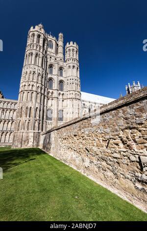 View of the city of Ely, UK Stock Photo - Alamy
