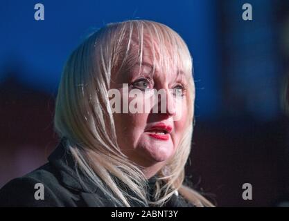 Jenni Hicks, whose two daughters died at Hillsborough, and writer Jimmy ...