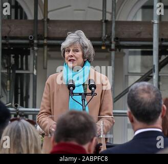 Nancy Astor MP bronze statue on Plymouth Hoe, unveiled in 2019 to ...