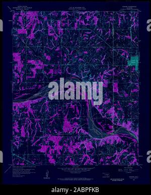 Konawa, Oklahoma, map 1958, 1:24000, United States of America by ...