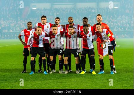 28 november 2019 Rotterdam, The Netherlands Soccer Europe League ...