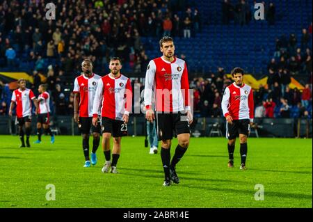 28 november 2019 Rotterdam, The Netherlands Soccer Europe League ...