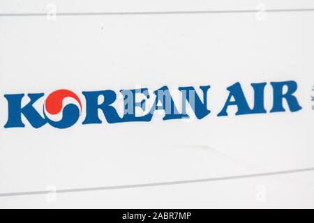 Atlanta, Georgia, USA. 8th Nov, 2019. Air Canada logo seen at ...