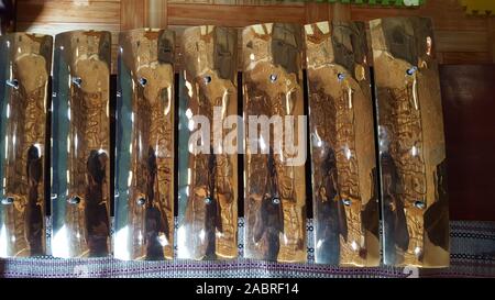 Saron, a gamelan music instrument, a traditional music in Bali and Jawa ...