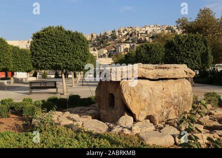 Early Bronze Age dolmens (burial chambers), re-sited from Damiyah ...