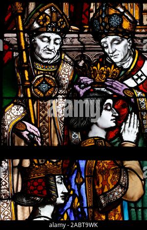 Joan of Arc at the Coronation of Charles VII, 1854, Jean-Auguste ...