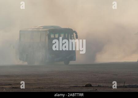 Riot police fire tear gas during clashes with anti-government ...