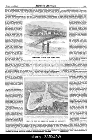 Bird's-eye view of the Conemaugh Valley from Nineveh to the lake ...
