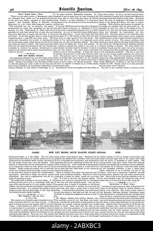 Halsted Street Lift Bridge, Chicago, circa 1907 Stock Photo - Alamy