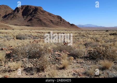 Namibia, Landscape on the route from Aus to Sossusvlei Stock Photo - Alamy