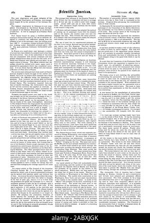 Science Notes. Engineering Notes. Automobile News., scientific american ...