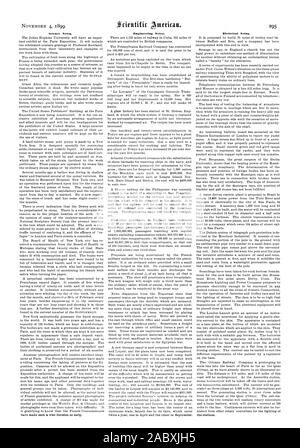 It, scientific american, 1899-11-04 Stock Photo - Alamy