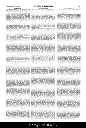 Science Notes. Engineering Notes. Automobile News., scientific american ...