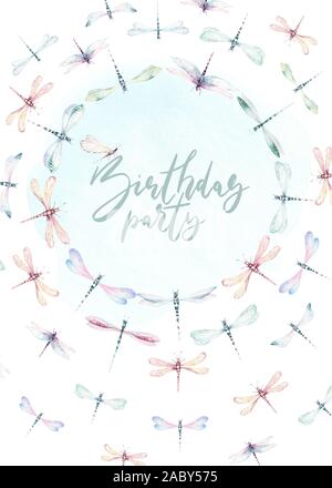 Butterfly and bees. Watercolor seamless pattern with butterflies, bees ...