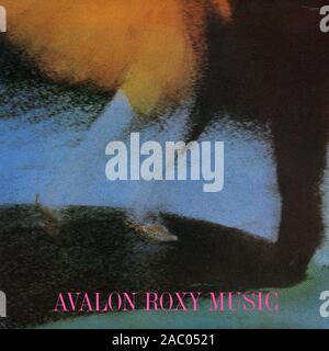 Roxy Music - Avalon - Vintage vinyl album cover Stock Photo - Alamy
