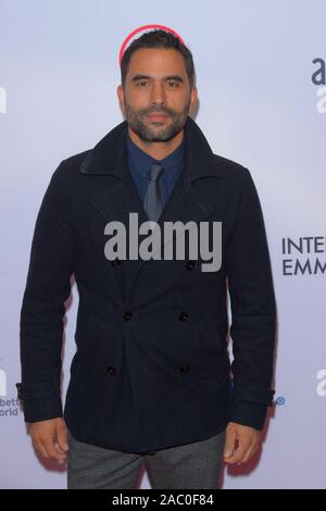 Ignacio Serricchio attends the 2019 International Emmy Awards at New ...