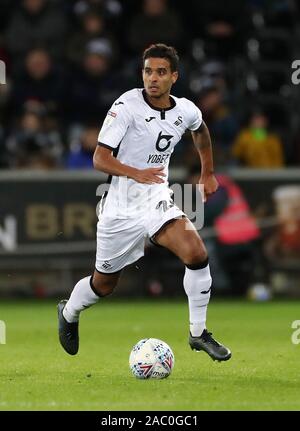 Swansea City's Kyle Naughton during the Premier League match at the ...