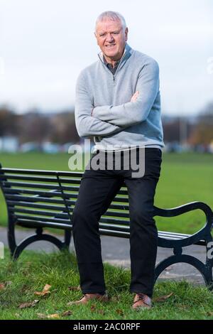 Former Hearts manager Jim Jefferies for sport interview Stock Photo - Alamy