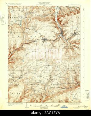 Blossburg, Pennsylvania, map 1927, 1:62500, United States of America by ...