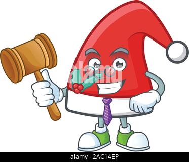 Judge party hat mascot cartoon Stock Vector Image & Art - Alamy